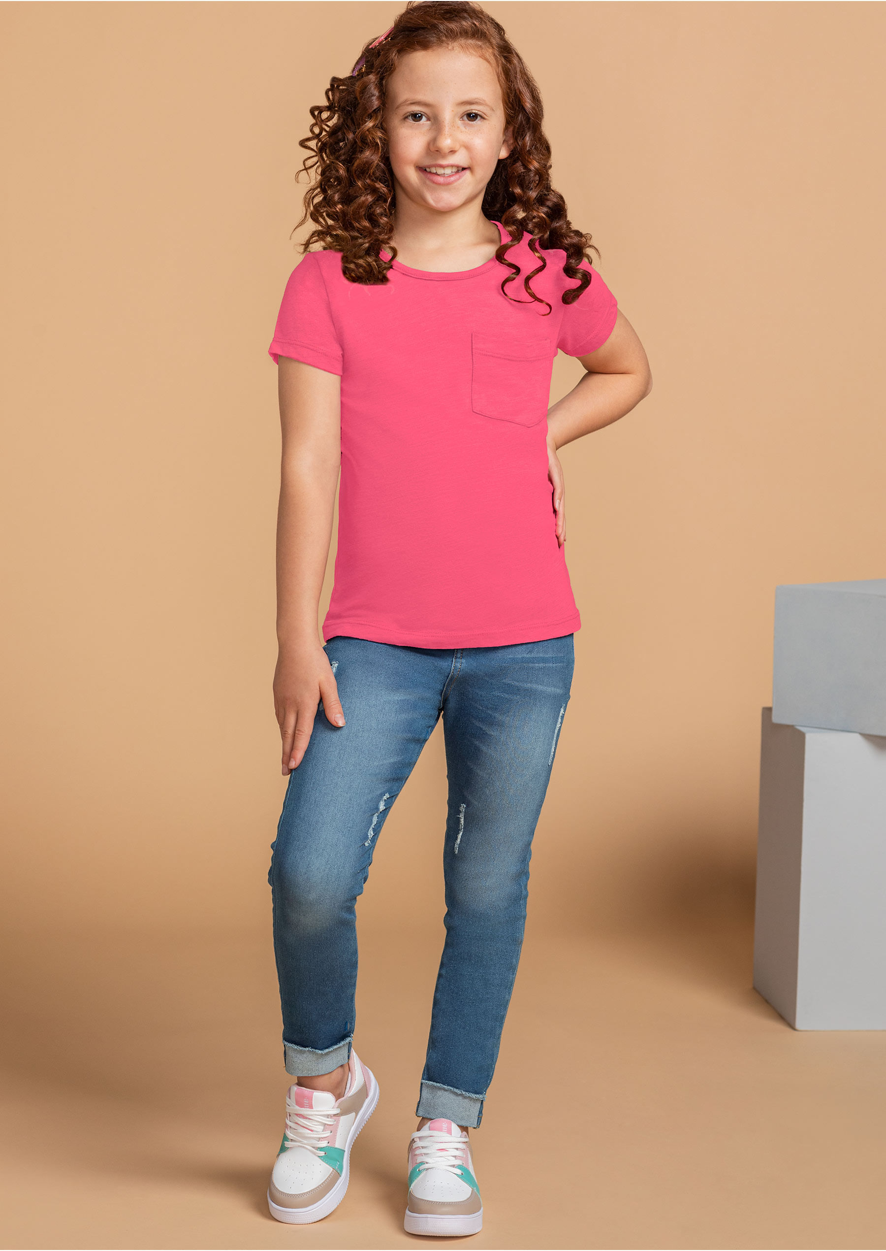 ANDREA GIRLS T-SHIRT PACK FOR GIRLS 59477